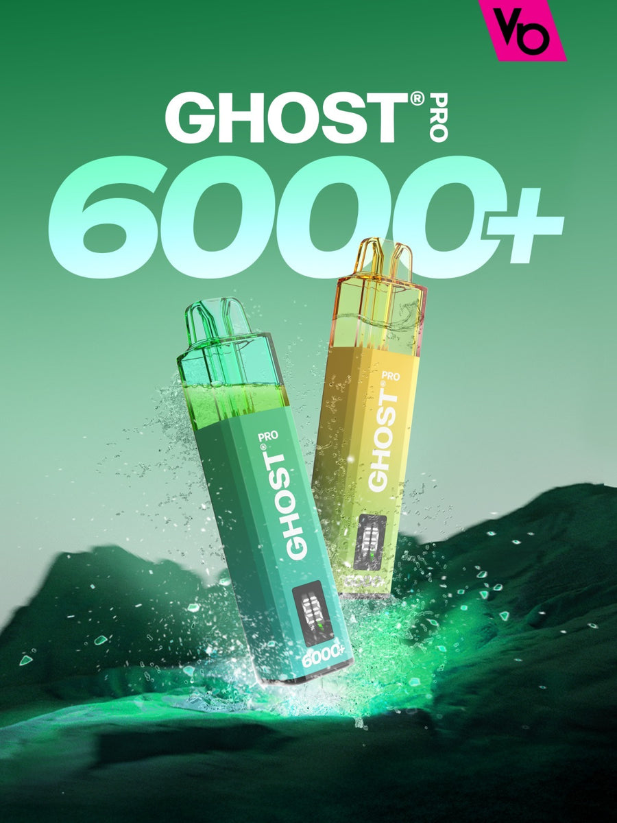Ghost Pro 6000+ Puffs Disposable Vape | 15,99€ Only