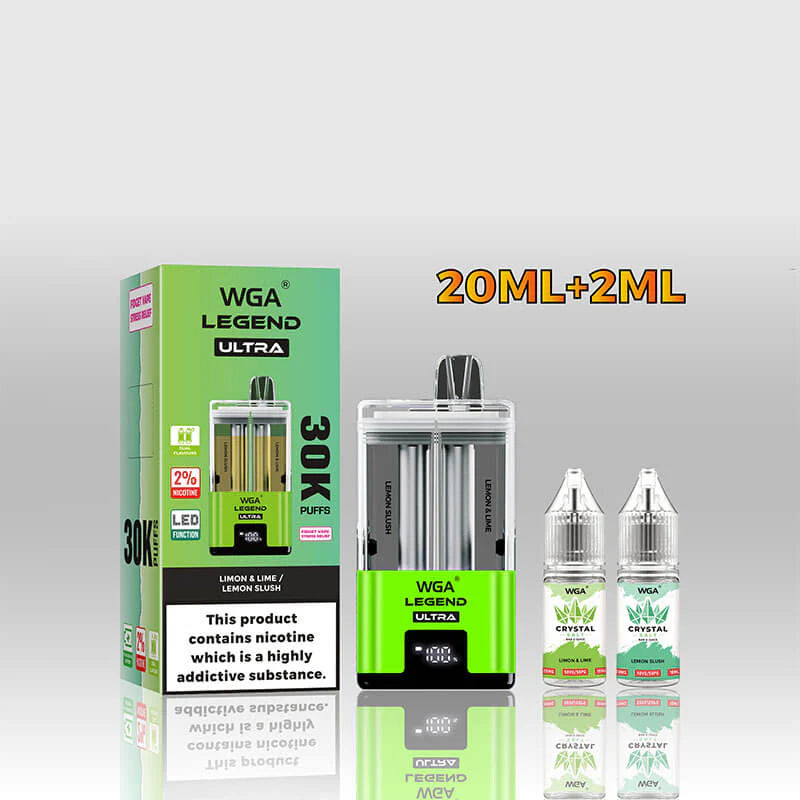 WGA Crystal Legend Ultra 30000 Engangs Vape | 29,99€
